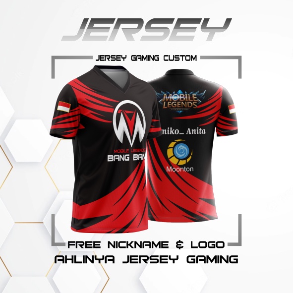 Jual JERSEY ESPORT GAMING MOBILE LEGENDS MLBB TERBARU MPL SEASON 09 ...