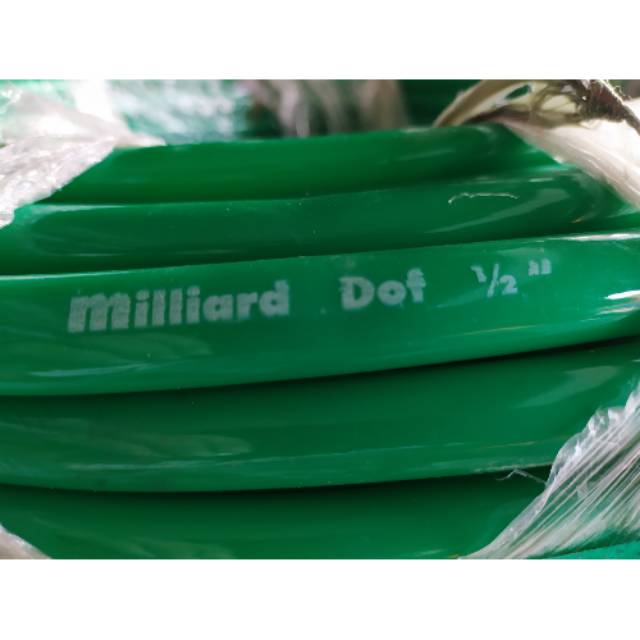 Jual Selang Air 1/2" Milliard Dof 1 Meter Per Meter (ecer) | Shopee Indonesia
