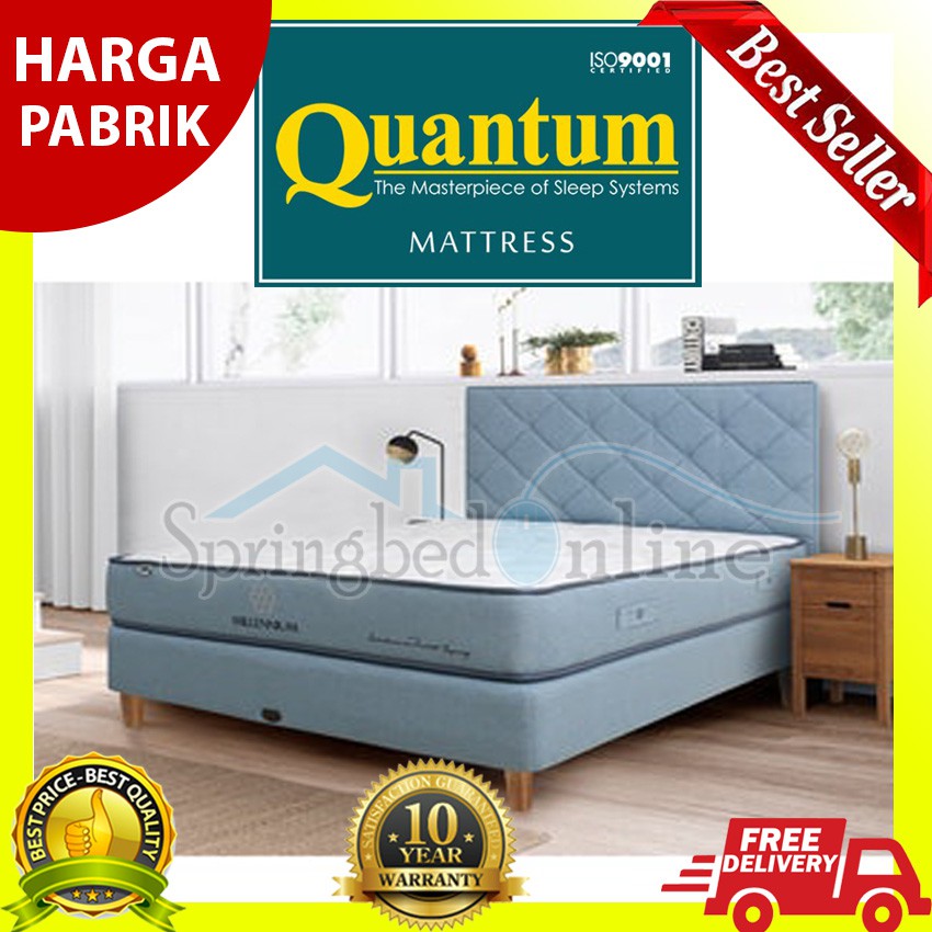 Jual Quantum Millennium Scandinavian - 180x200 Springbed Full Set ...