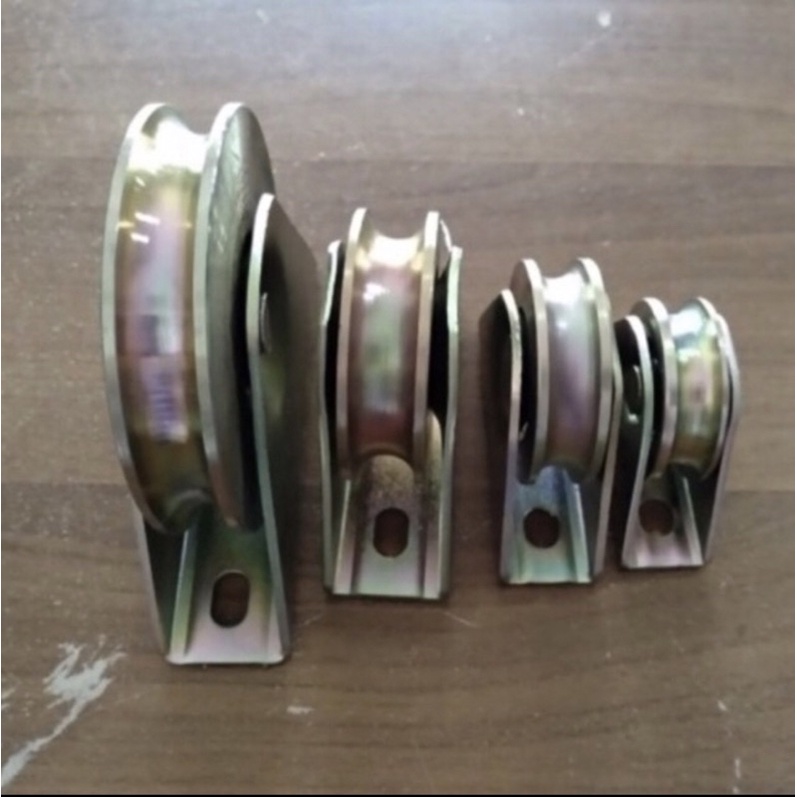 Jual Roda pagar 3” inchi 75mm roda pintu besi ( paret besi siku & paret ...