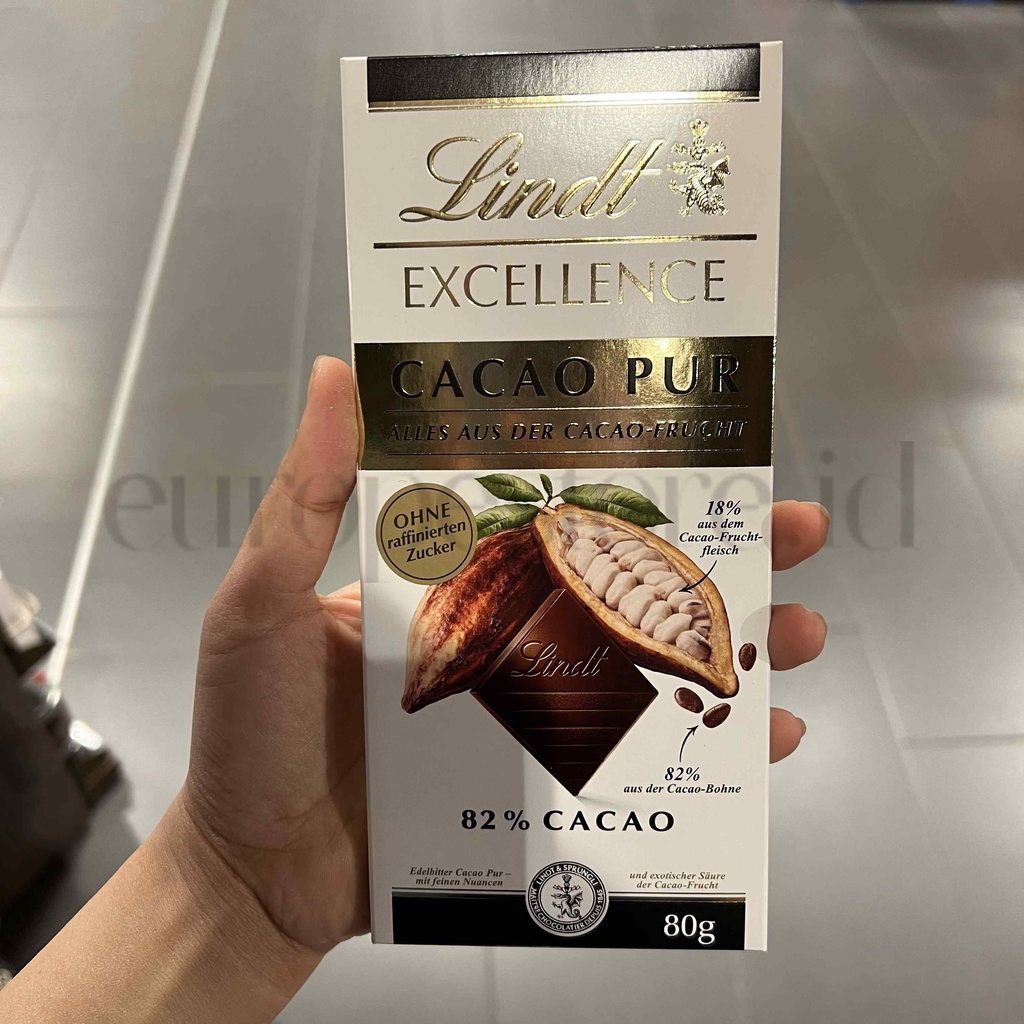 Jual Lindt excellence 82% pure cocoa 80gr | Shopee Indonesia