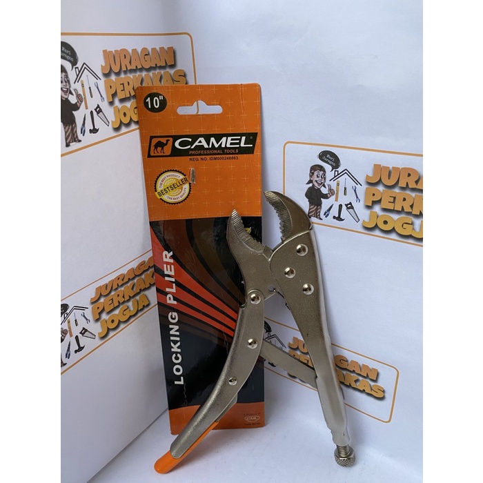 Jual Tang Buaya Bengkok / VICE GRIP / LOCKING PLIERS CURVE / Tang Jepit ...