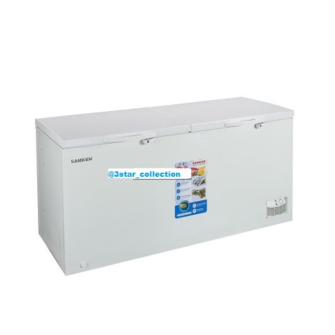 Jual Harga Chest Freezer Sanken SRF-620WH Garansi Resmi | Shopee Indonesia