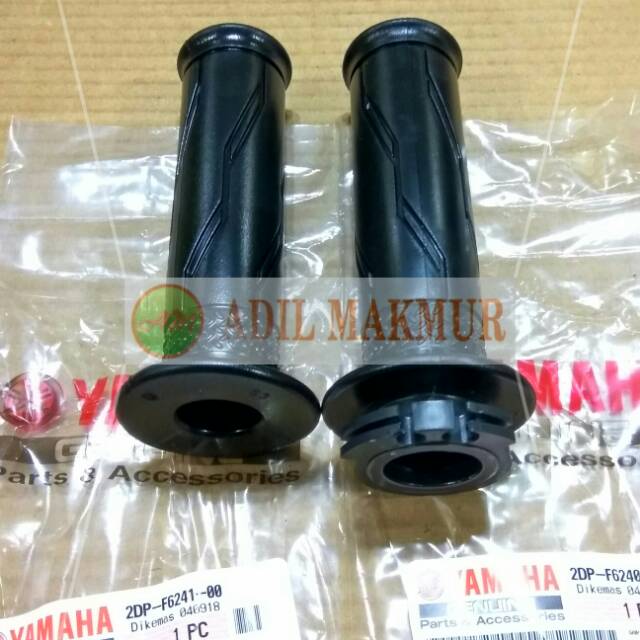 Jual KARET HAND GRIP STANG SET KIRI KANAN NMAX ASLI ORIGINAL YAMAHA ...
