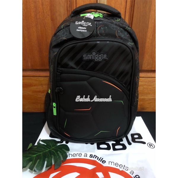Jual smiggle kick soccer/original smiggle/tas ransel anak | Shopee ...