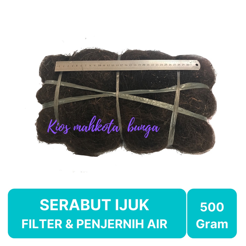 Jual Injuk Saringan Air Ijuk Resapan Air Ijuk Filter Air Media Tanam ...