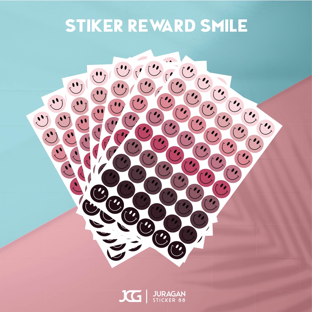 Jual Stiker Reward Anak Smile Children's Reward Stickers TK PAUD kindy ...