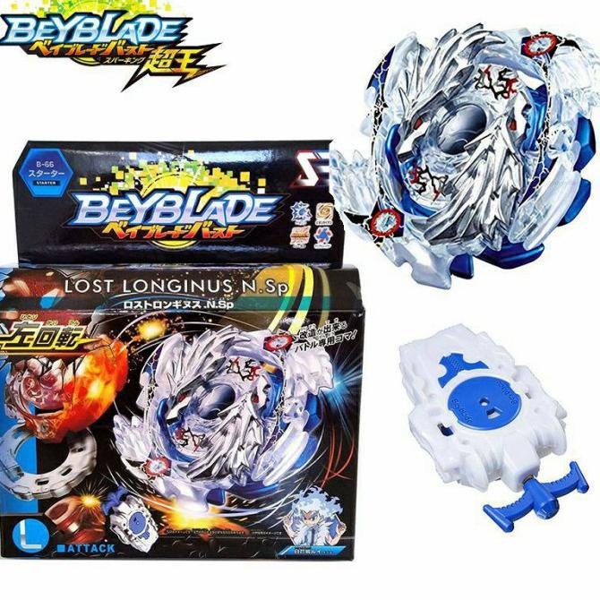 Jual GRATIS ONGKIR Beyblade Burst Lost Longinus Metal Dragon B66 String ...