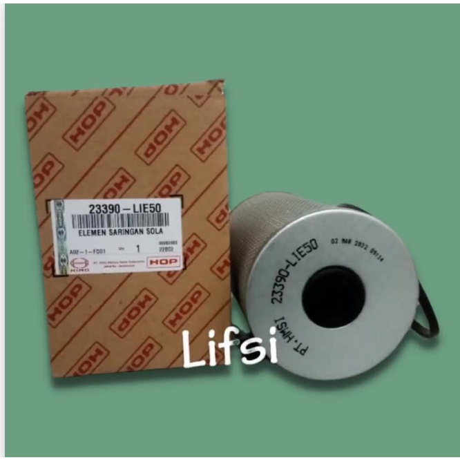 Jual FILTER SOLAR BAWAH/FUEL FILTER HINO DUTRO 12 VOLT 23390LIE50/23390 ...