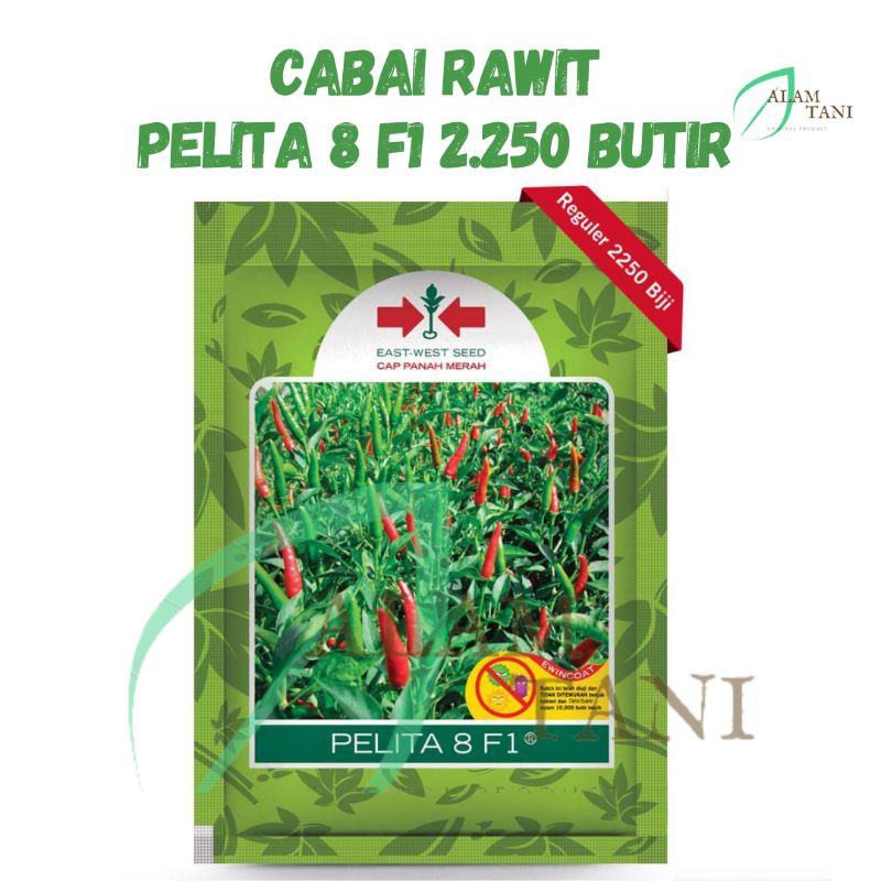 Jual Benih Cabe Rawit Pelita 8 F1 2250 Butir Exp 09 / 2024 Cap Panah ...