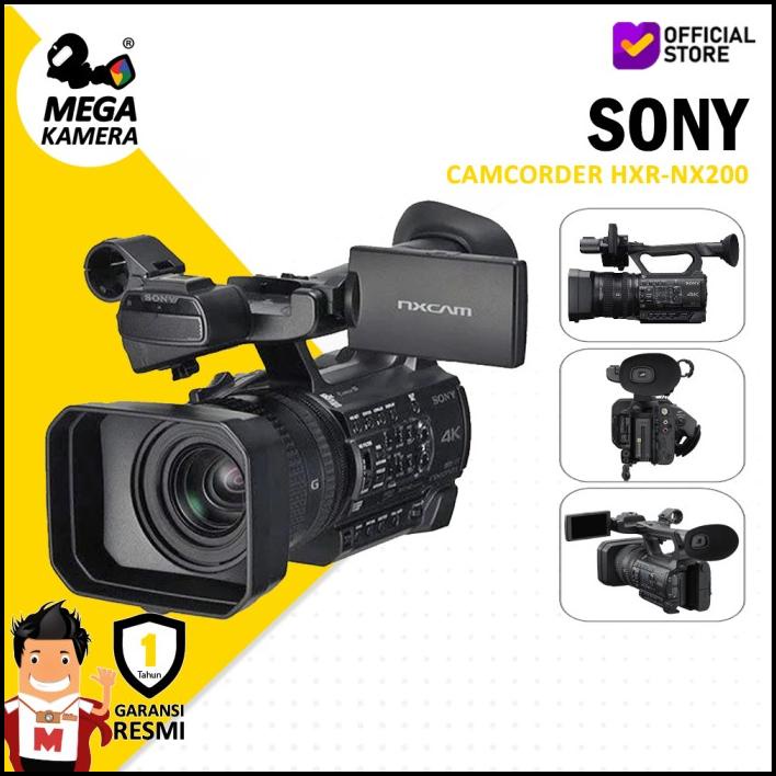 Jual Sony Hxr-Nx200 4K Professional Camcorder - Nx200 | Shopee Indonesia