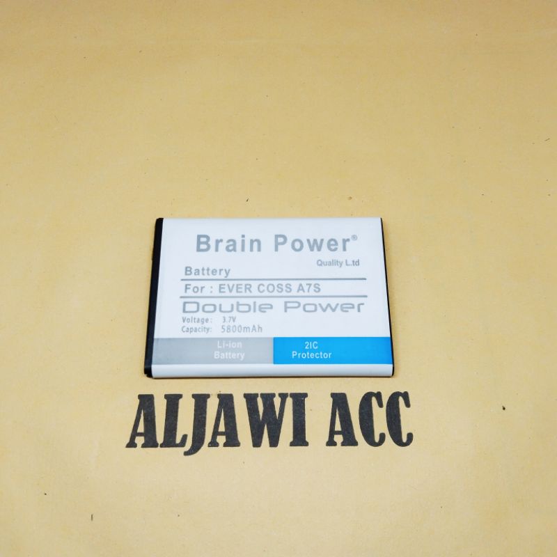 Jual Baterai batre Cross Evercoss A7S Double Power Battery | Shopee ...