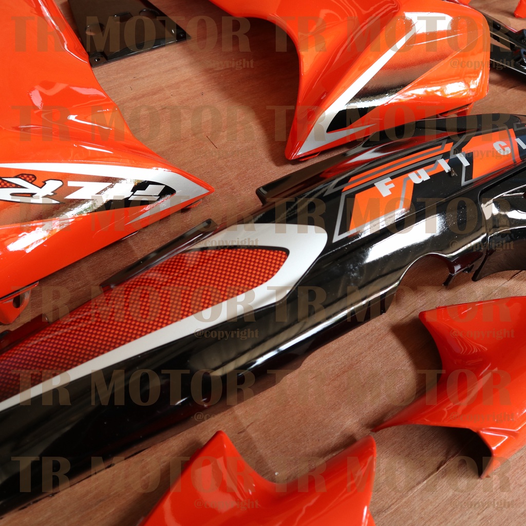 Jual Cover Body Fizr Full Set Full Clutch Orange 2001 Full Set Halus ...