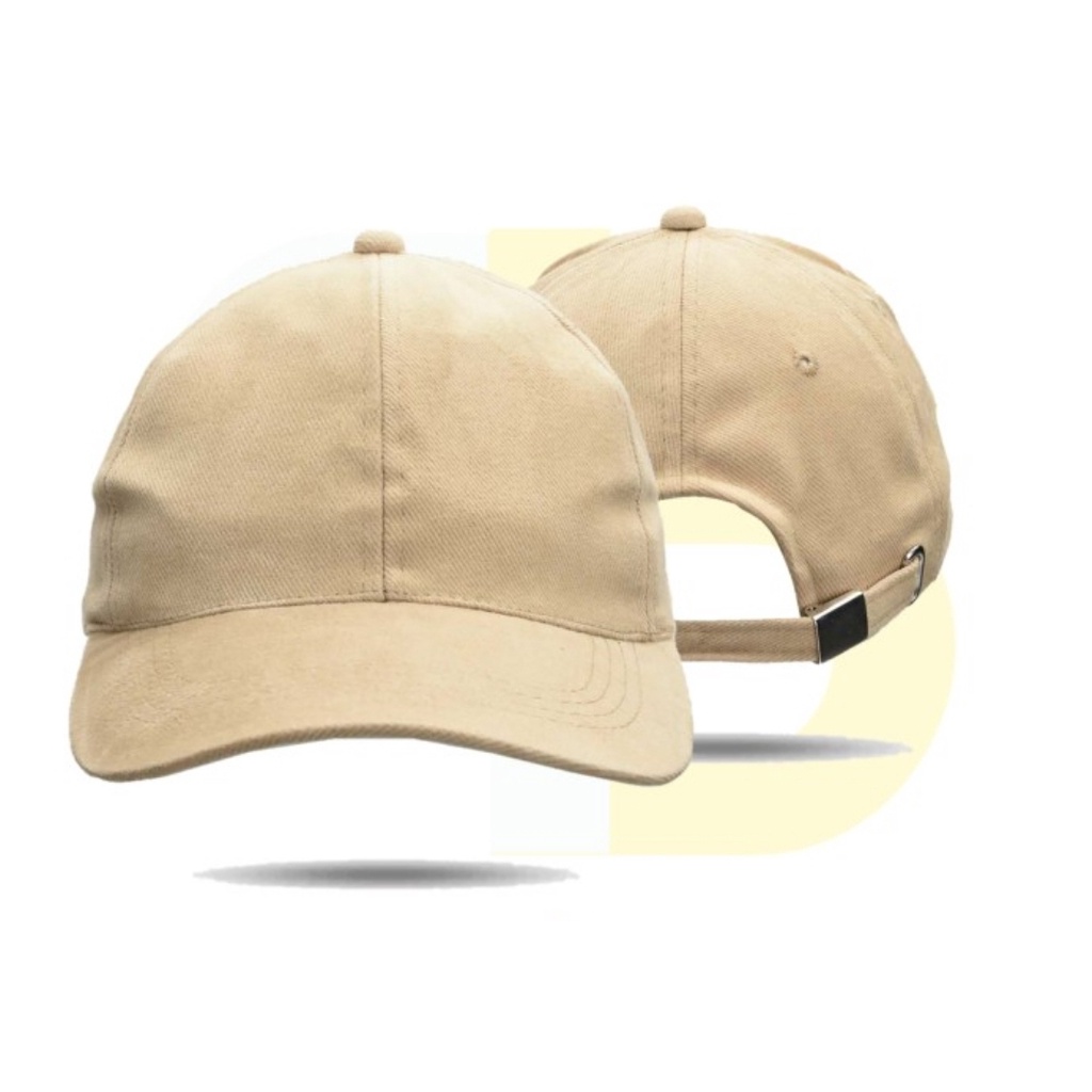 Jual Topi Warna Cream Terlaris/TOPI BASEBALL CREAM POLOS/TOPI BRONTO ...