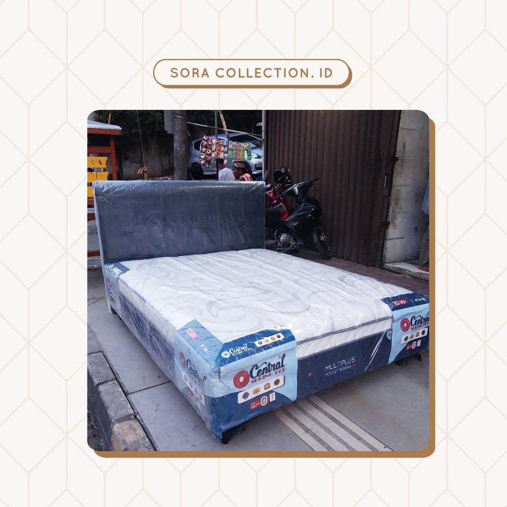 Jual Springbed Central Multi Plus Pocket Spring Ukuran 160x200 cm ...