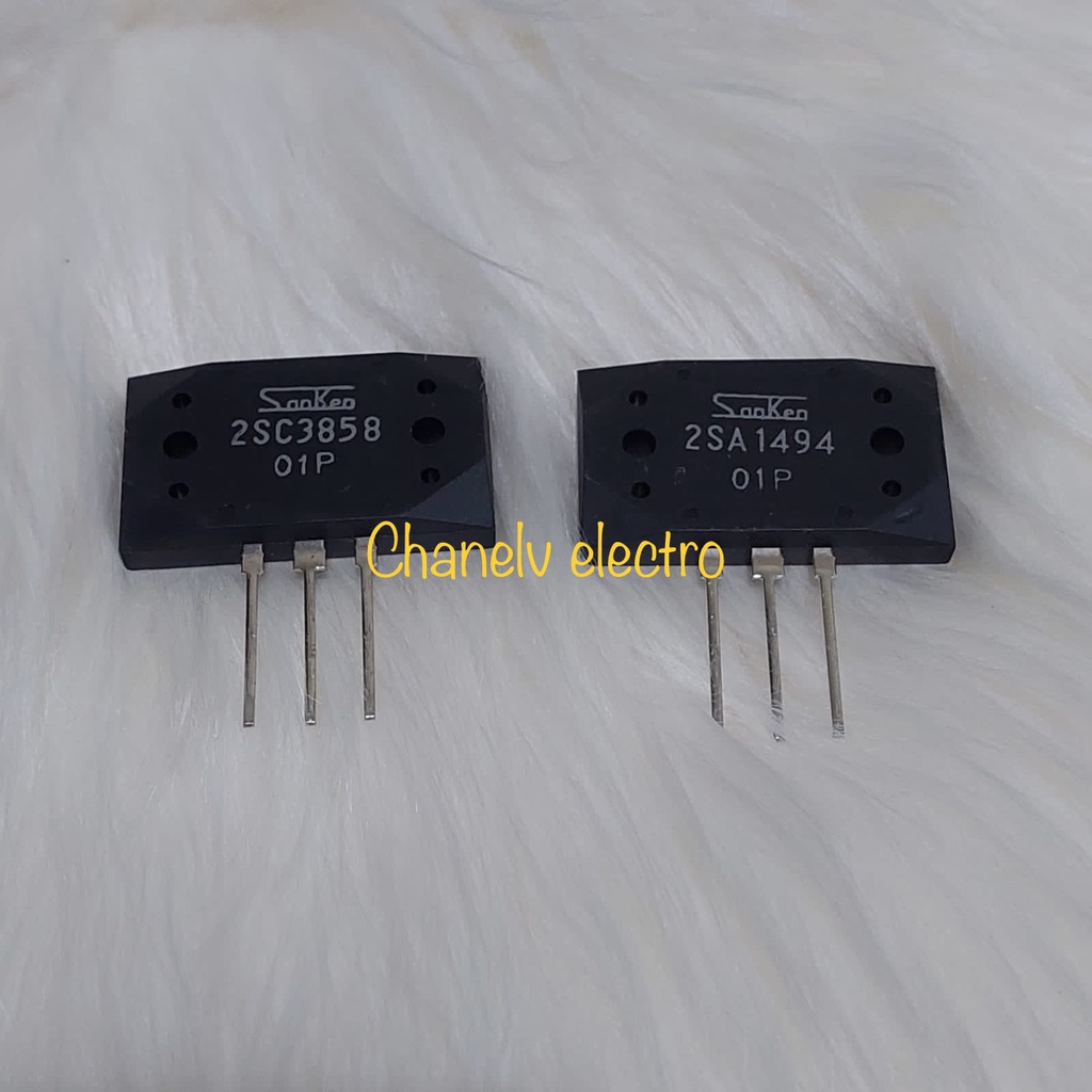 Jual TRANSISTOR SANKEN 2SA1494 2SC3858 1494 3858 SA1494 SC3858 JAPAN ...