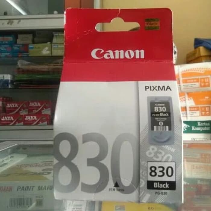 Jual TINTA PRINTER CANON 830 BLACK ORIGINAL | Shopee Indonesia