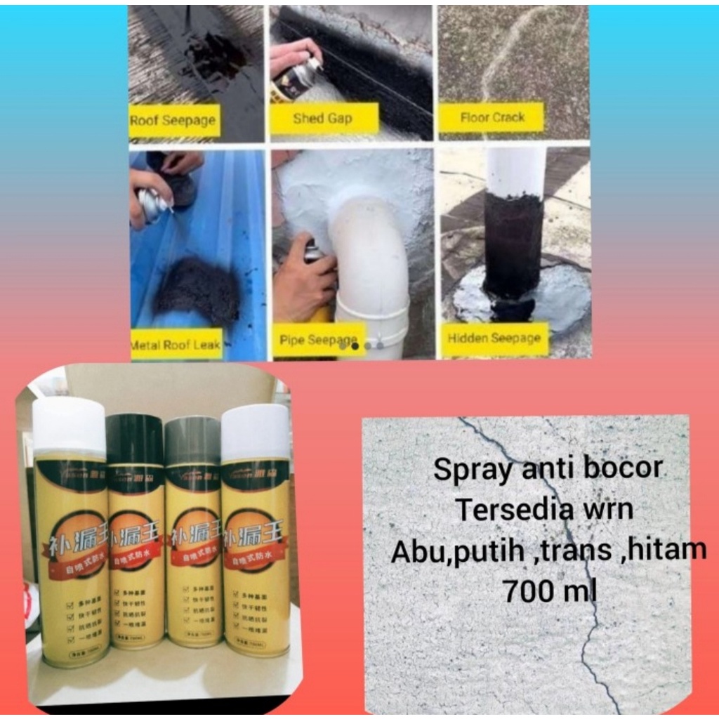 Jual Spray anti bocor,waterproof spray 700ml,anti bocor spray 700ml ...