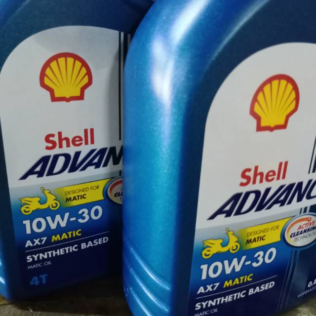 Jual (ORIGINal) Shell Advance Ax7 Matic 800ml SAE 10-30w for Beat esp ...