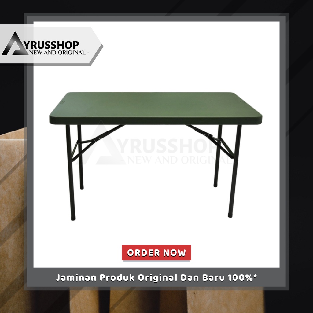 Jual Meja Lipat Krisbow Hijau 122cm/Meja Taman/Meja Makan/Serbaguna ...