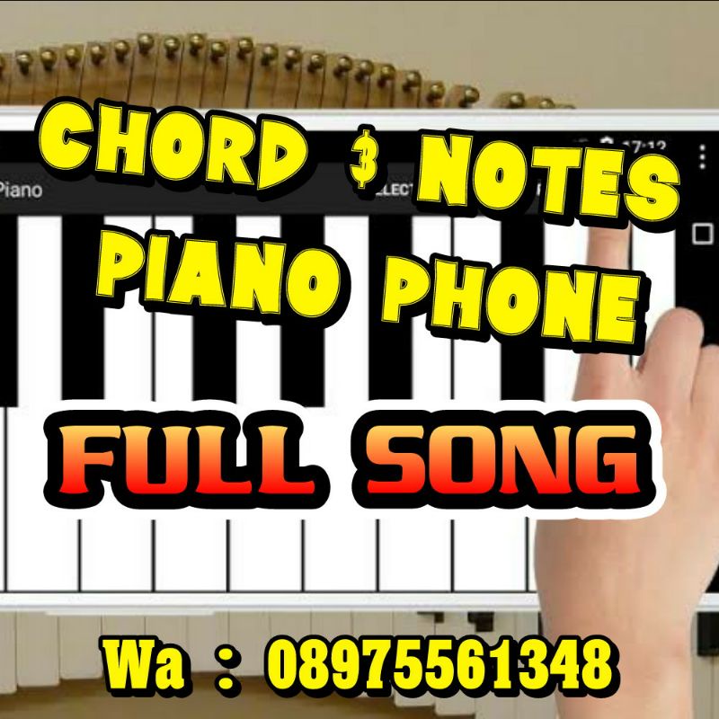 Jual CHORD & NOTES PIANO PHONE | Shopee Indonesia