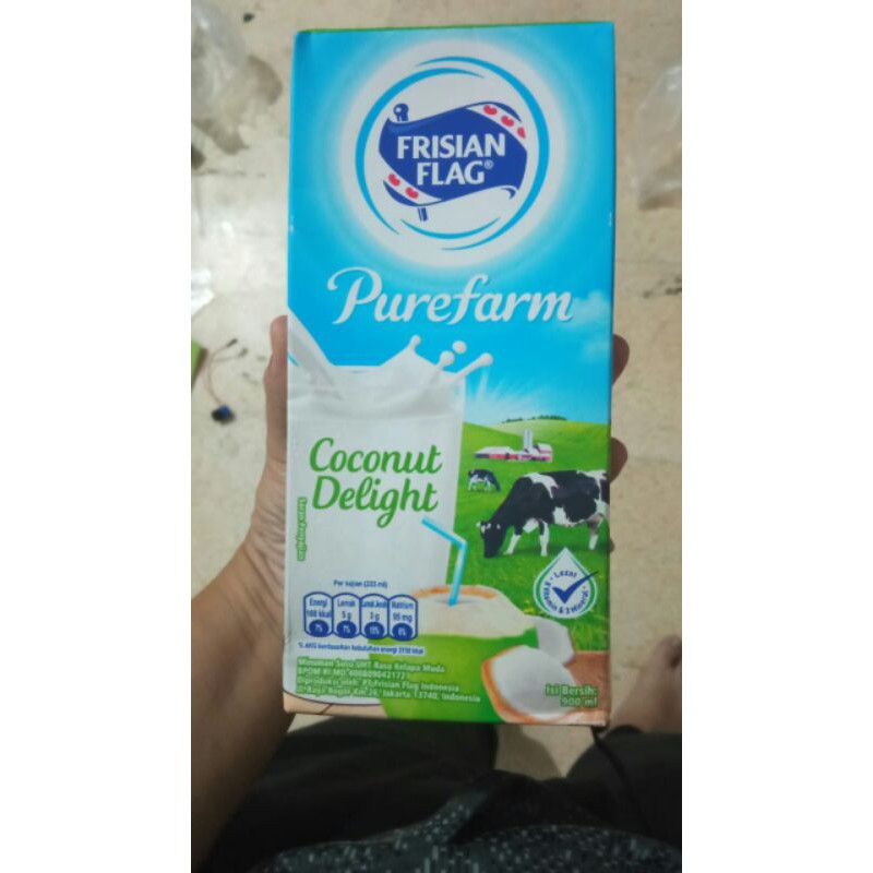 Jual Susu UHT Frisian Flag Coconut delight 900ml | Shopee Indonesia