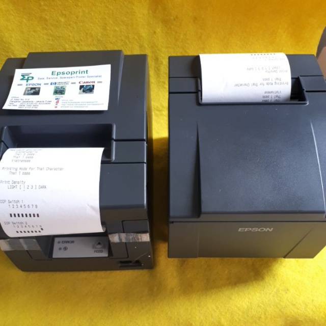 Jual Printer Epson TM-81 port paralel lpt / serial Sekon kondisi mulus ...