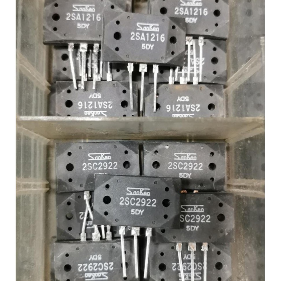 Jual Transistor Sanken 2SC2922 + 2SA1216 II 1 set | Shopee Indonesia
