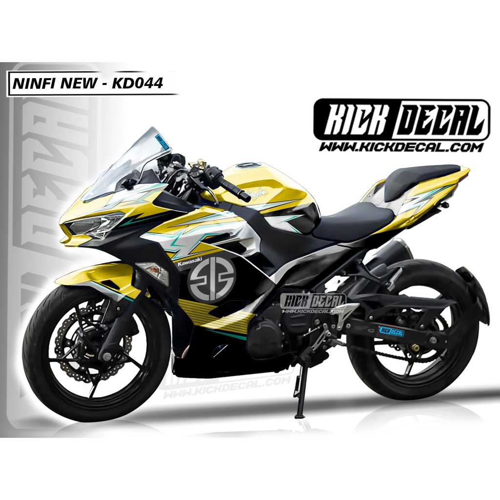 Jual STICKER DECAL NINJA 250 FI NEW VARIAN KD041-KD050 | Shopee Indonesia