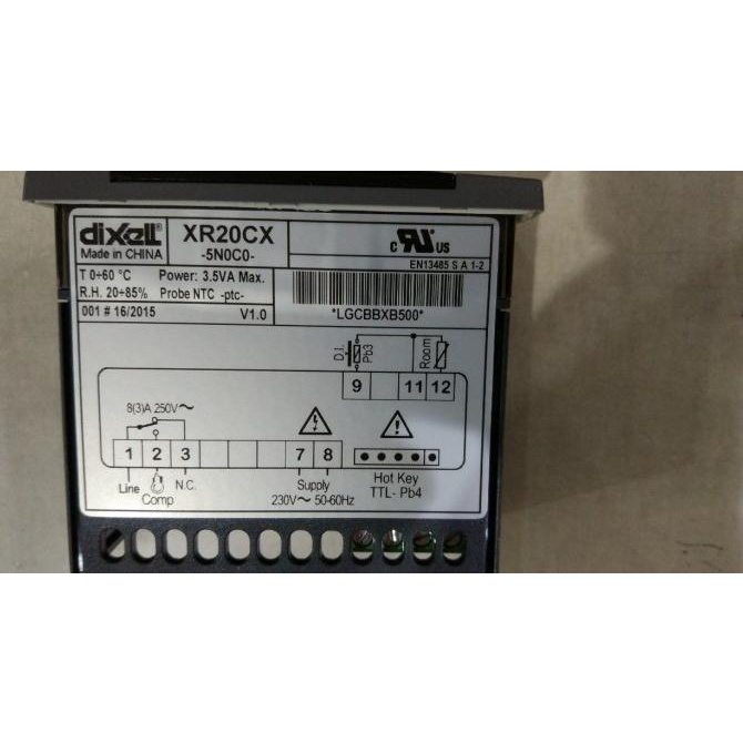 Jual ] THERMOSTAT DIXELL XR20CX 230V + SENSOR NTC DIXELL | Shopee Indonesia