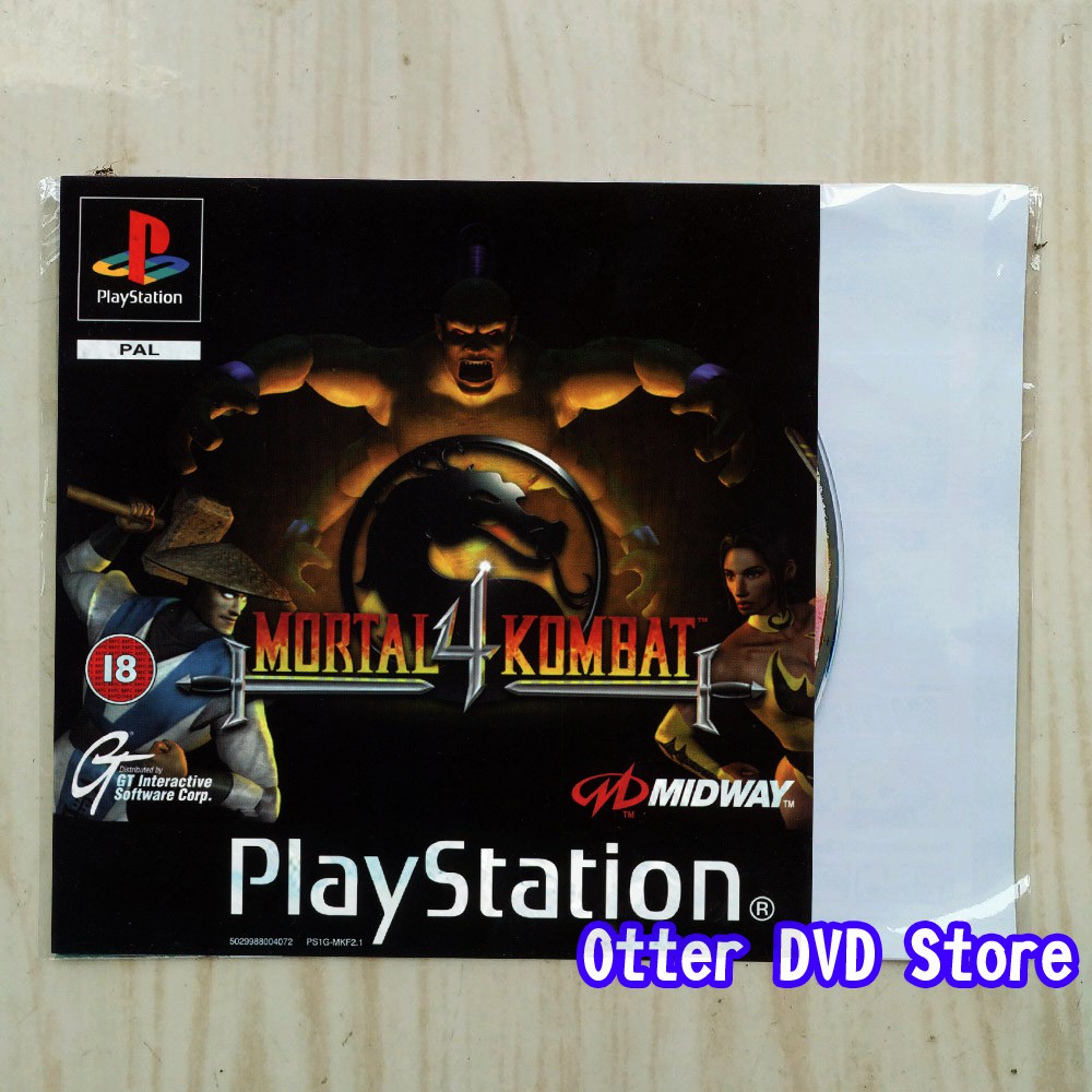 Jual Kaset CD Game Ps1 Ps 1 Mortal Kombat 4 | Shopee Indonesia