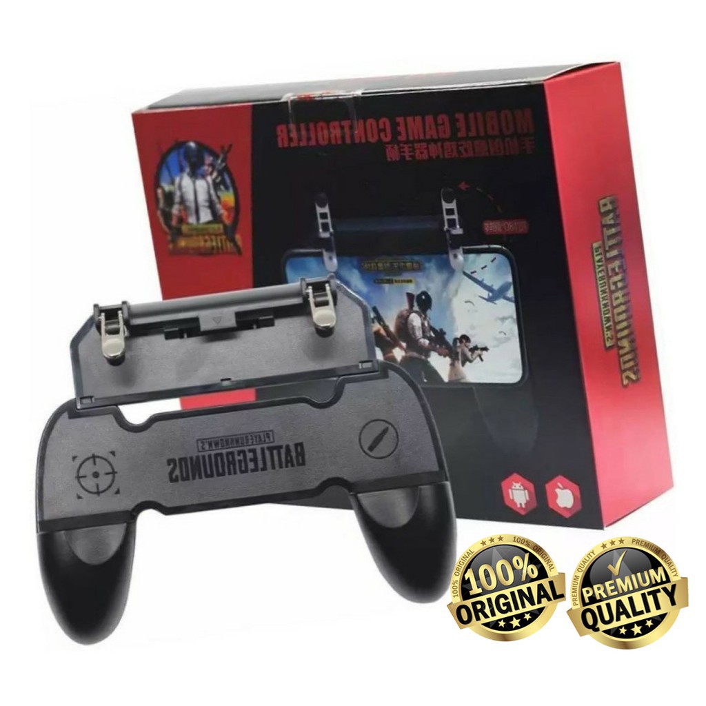 Jual Gamepad w10 joystick trigger L1R1 button standing mobile legend ...