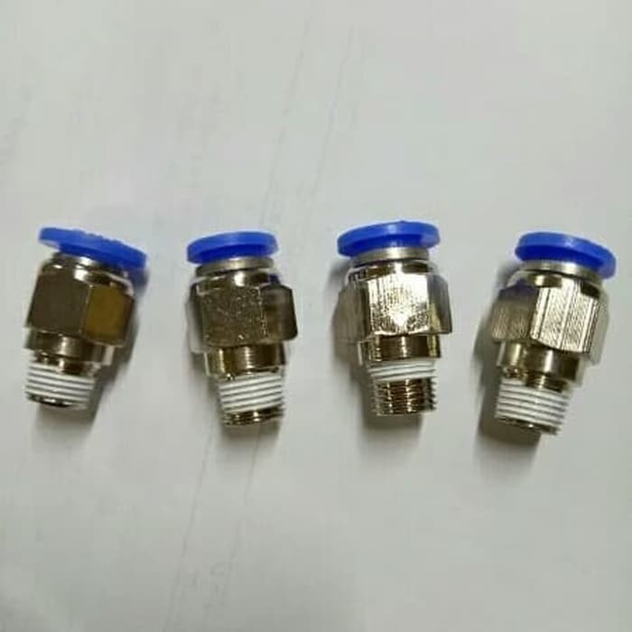 Jual Nepel / Fiting pneumatic size : tube 6mm x 1/2" in | Shopee Indonesia
