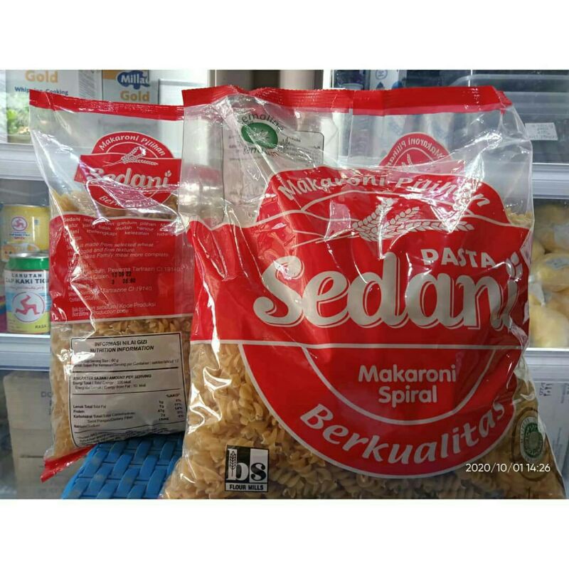 Jual Makaroni Spiral / Pipa Sedani 1kg | Shopee Indonesia