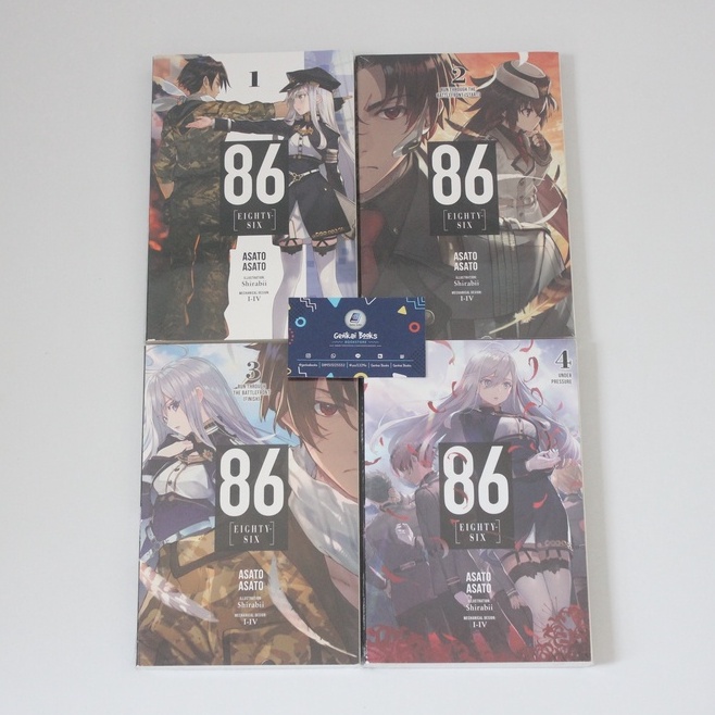 Jual 86 - EIGHTY SIX (Asato Asato) (English Light Novel Bahasa Inggris ...