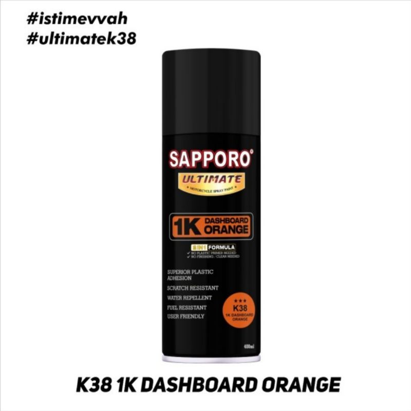 Jual Sapporo Ultimate K38 1K Dashboard Orange | Shopee Indonesia