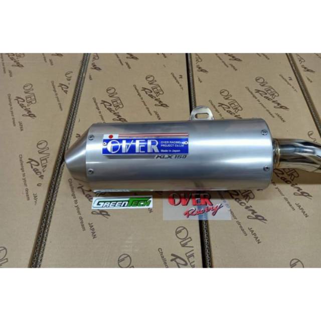 Jual KNALPOT OVER RACING JAPAN KLX DAN DTRACKER BOREUP DAN KOMPETISI ...