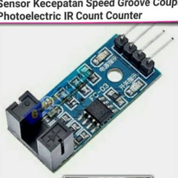 Jual Sensor speed kecepatan infrared lm393 counter Arduino uno Mega ...