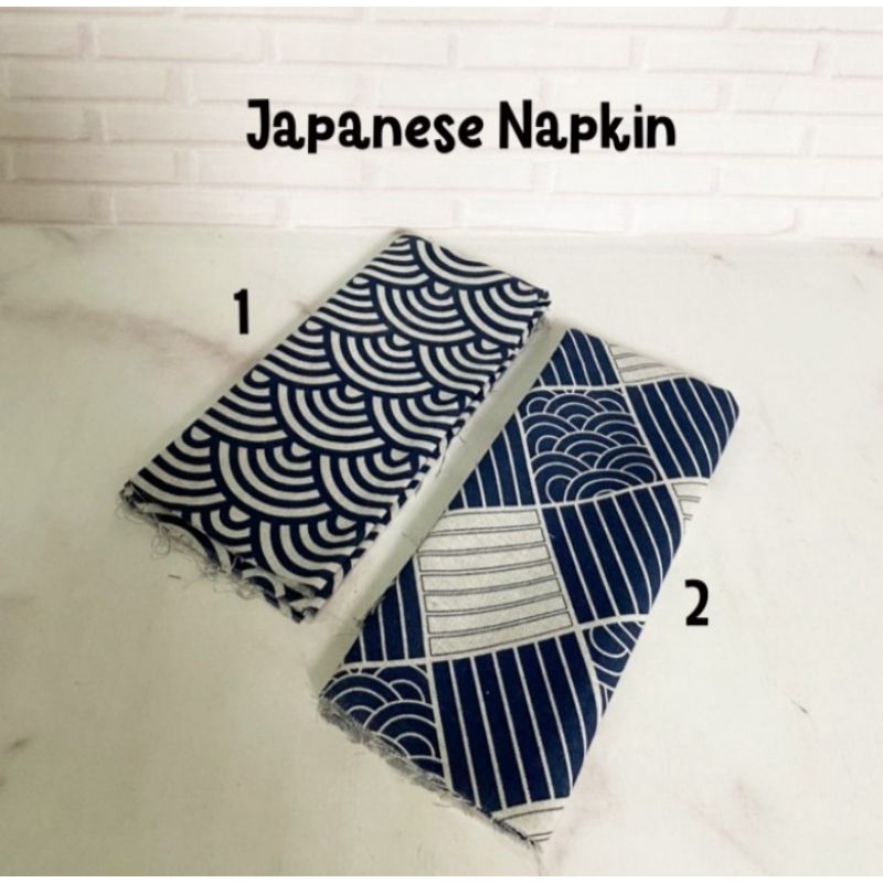 Jual napkin kain jepang japanese style food alasfoto props foto ...
