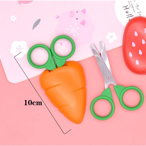 Jual Gunting Kertas Dengan Tempat Penyimpanan Magnet Bentuk Wortel 1035 ...