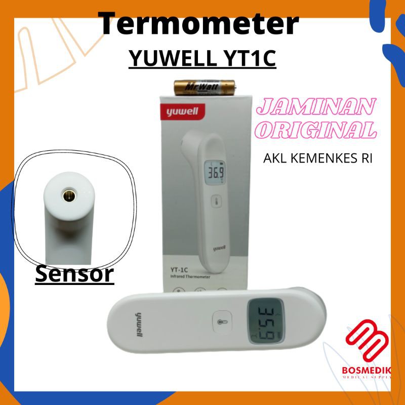 Jual TERMOMETER INFRARED YUWELL YT1 I TERMOGUN | Shopee Indonesia
