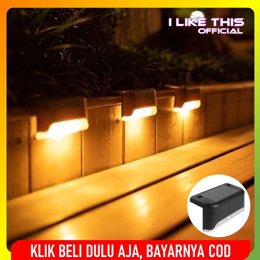 Jual Lampu Hias Taman Tangga Sudut Jalan Atap Tenaga Surya Panel Solar ...