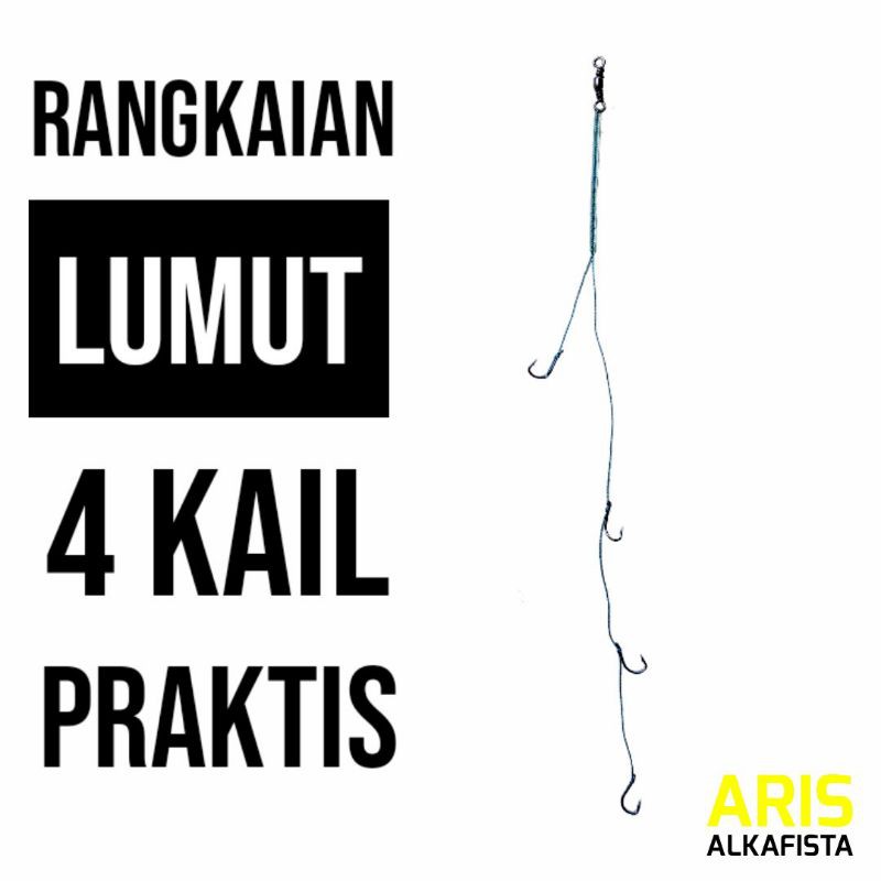 Jual Rangkaian Pancing Lumut Praktis Tinggal Pakai | Shopee Indonesia