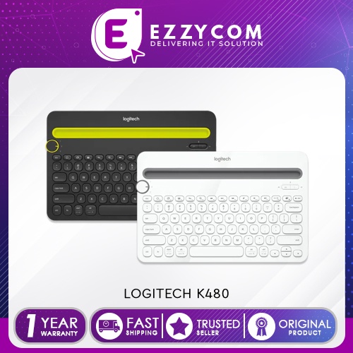 Jual Logitech K480 Bluetooth Keyboard Multi Device - Logitech Keyboard ...