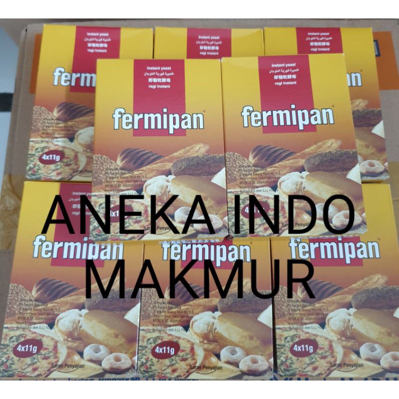 Jual Fermipan Ragi Instant Kering / Instant Yeast / Pengembang Roti ...