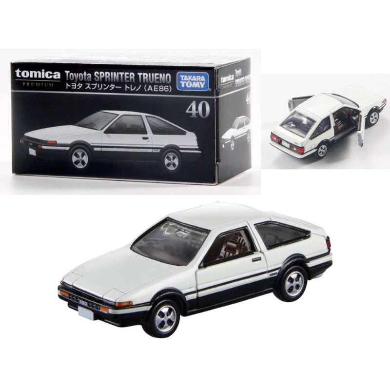 Jual Tomica Premium 40 Toyota Sprinter Trueno White Toyota AE86 Initial ...