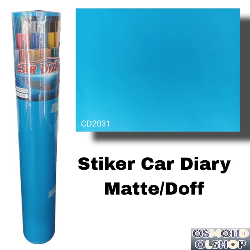 Jual Sticker Derek Car Diary Matte/Doff (Meteran) | Shopee Indonesia