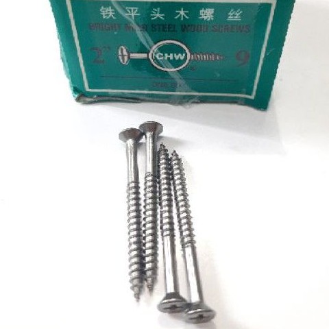 Jual Sekrup Kayu CHW Plus 2" x 9 inci / Wood Screw (A168) | Shopee Indonesia