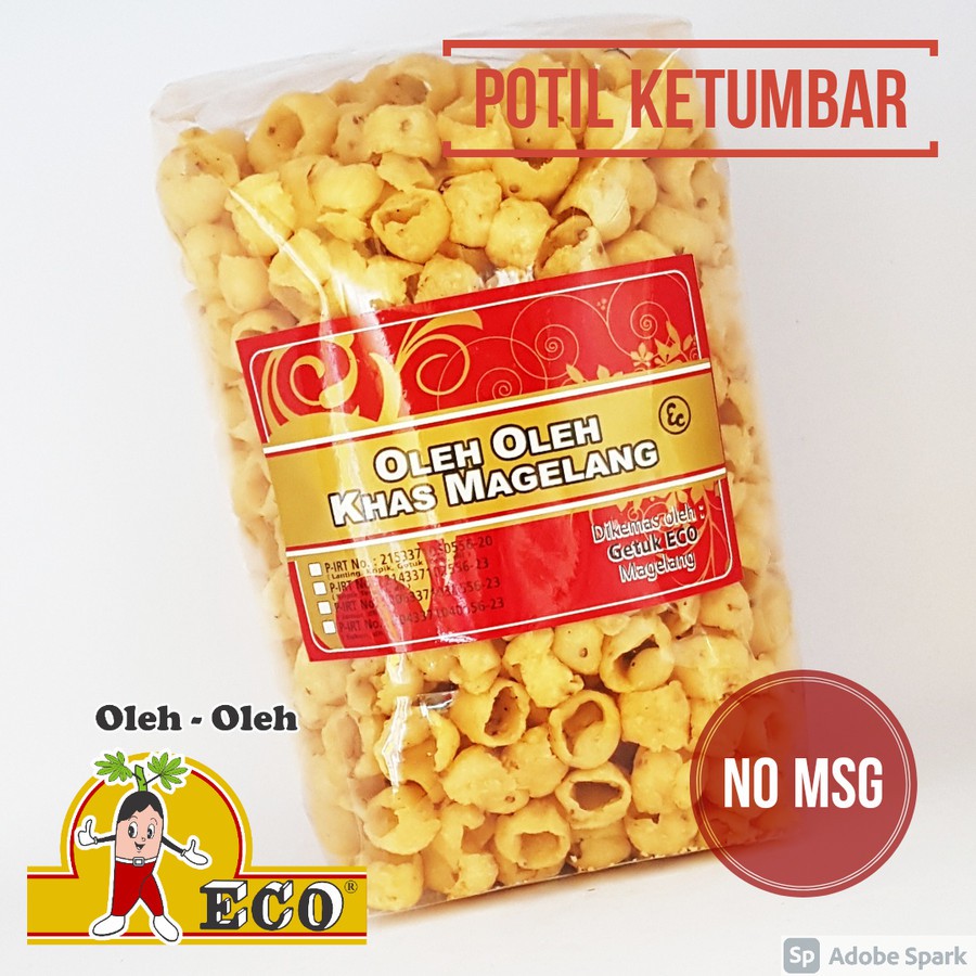 Jual Pothil Potil Ketumbar No MSG Oleh Oleh khas Magelang 850 gr ...