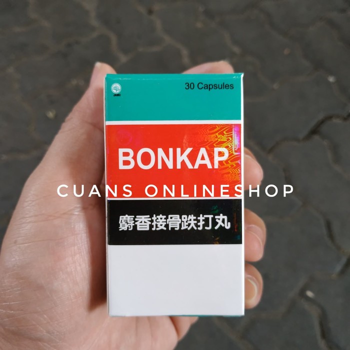 Jual Bonkap 30 Capsules The Musk Fracture. Bone Joining Pill Obat ...